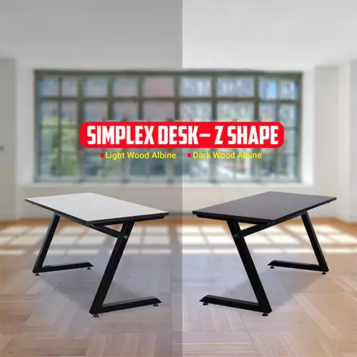 TL Simplex Desk-Z Shape Desk Price in Bangladesh - Tech Land BD