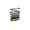 Fantech ATOM PRO83 MK913 Saturn Grey Keyboard Price In BD