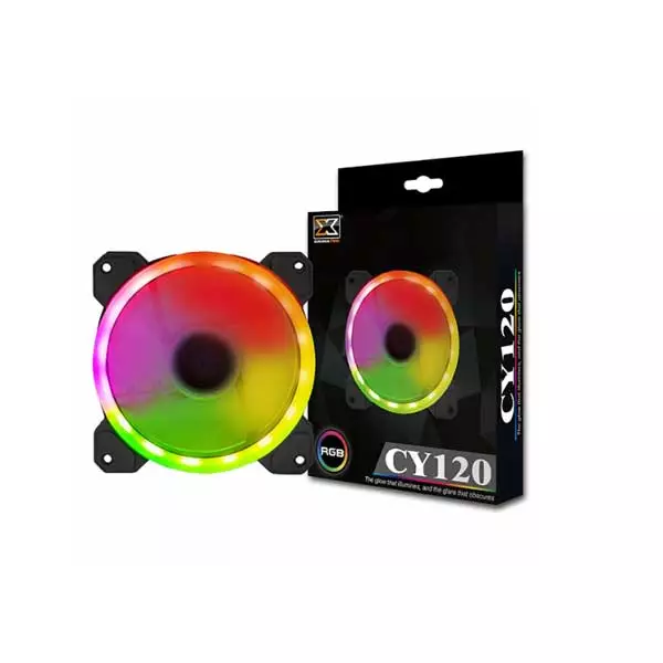 XIGMATEK EN40254 CY120 RGB 3 Fan Pack with Controller Price in bd