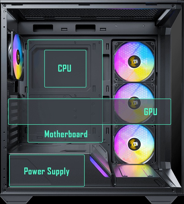 Antec C3 CONSTELLATION SERIES3 Mid Tower ARGB ATX Case Price in BD