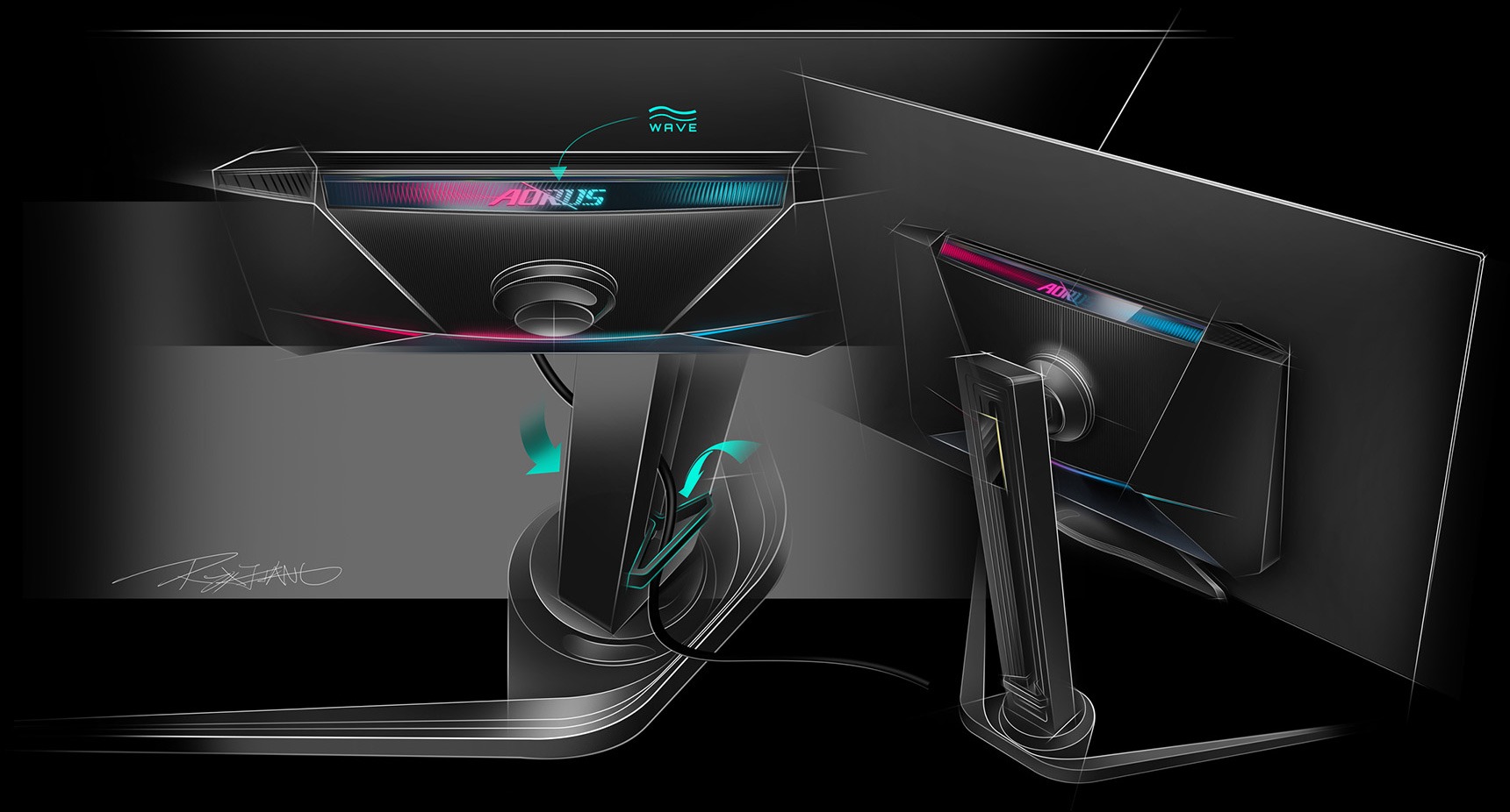 Gigabyte AORUS FO32U2P 31.5 Inch Monitor Price in BD | TechLand BD