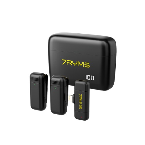 7RYMS Rimo S1 LN Dual-channel Wireless Microphone price in BD | TechLandBD