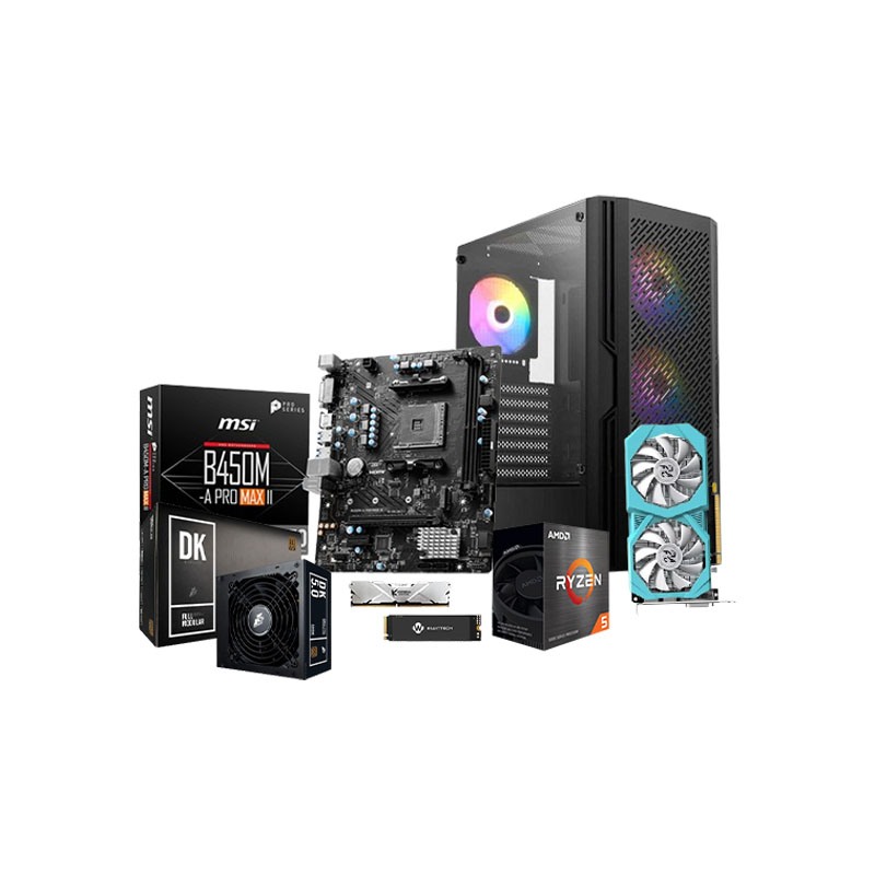 AMD RYZEN 5 5500 GAMING PC PRICE IN BANGLADESH | TECHLAND BD