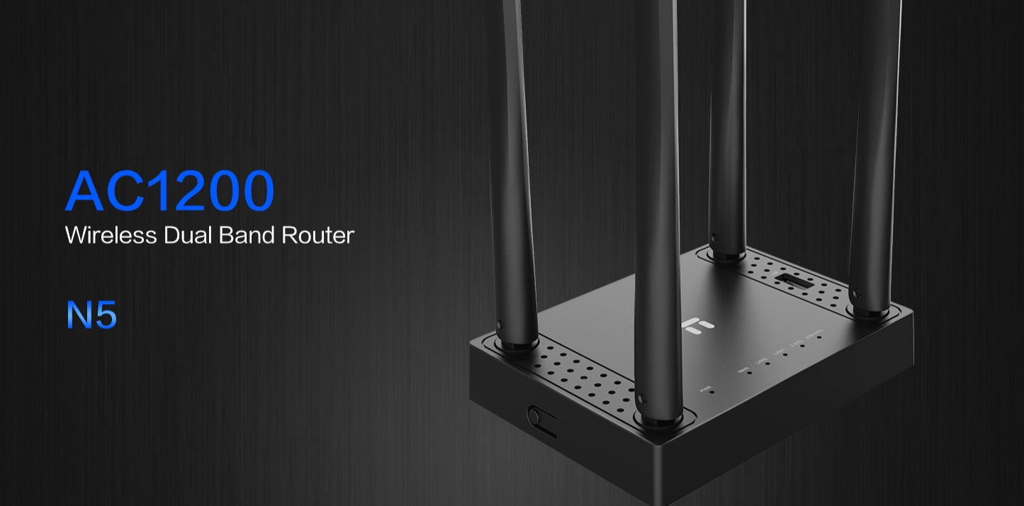 Netis N5 AC1200 Wireless Dual Band Router price in Bangladesh | TechlandBD