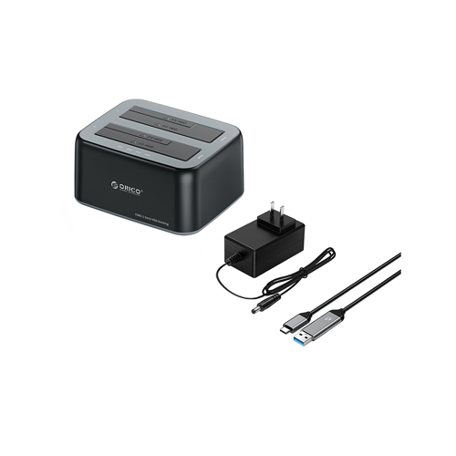 Buy Orico 2.5/3.5 Inch SATA HDD/SSD Dual-bay Docking Station in ...