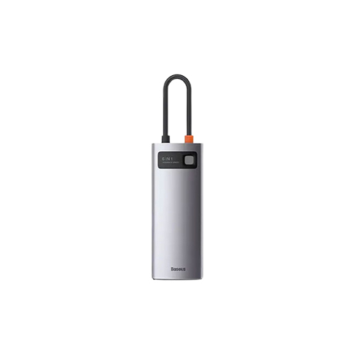 BASEUS CAHUB-CW0G METAL GLEAM SERIES 6-IN-1 MULTIFUNCTIONAL TYPE-C HUB ...
