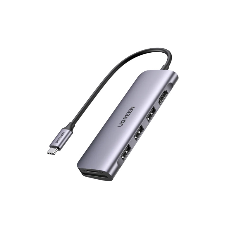 Ugreen CM511 6-in-1 Type-C USB Hub Price in BD - Techland BD