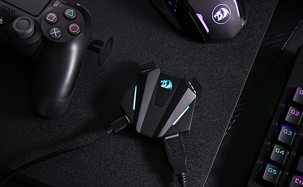 Redragon GA250 Vulcan Keyboard and Mouse Adapter in Bangladesh 2021 ...