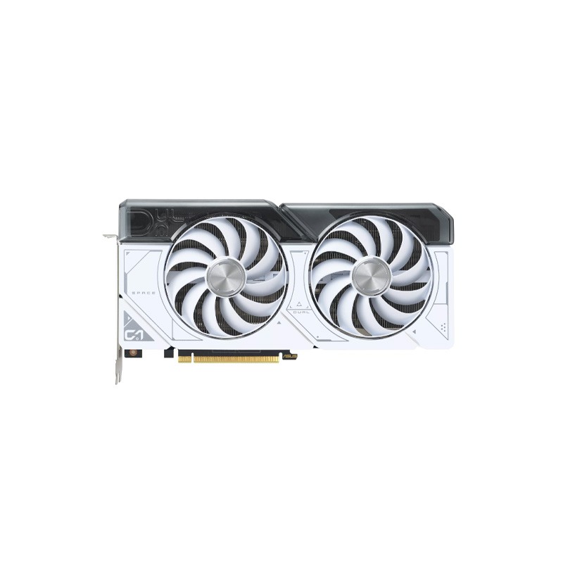 ASUS Dual GeForce RTX 4070 White OC Edition 12GB GDDR6X Graphics Card ...