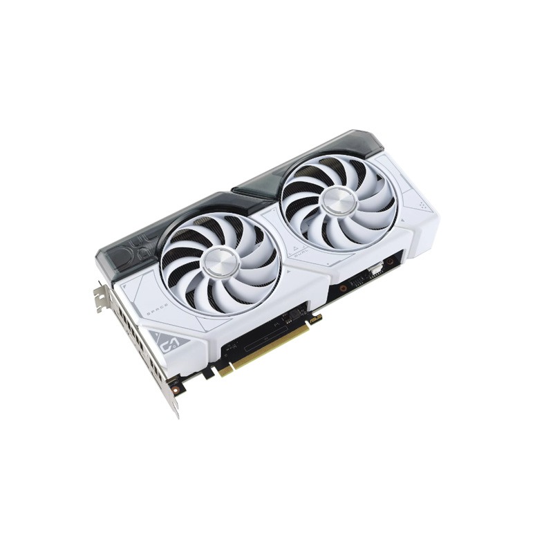 ASUS Dual GeForce RTX 4070 White OC Edition 12GB GDDR6X Graphics Card ...