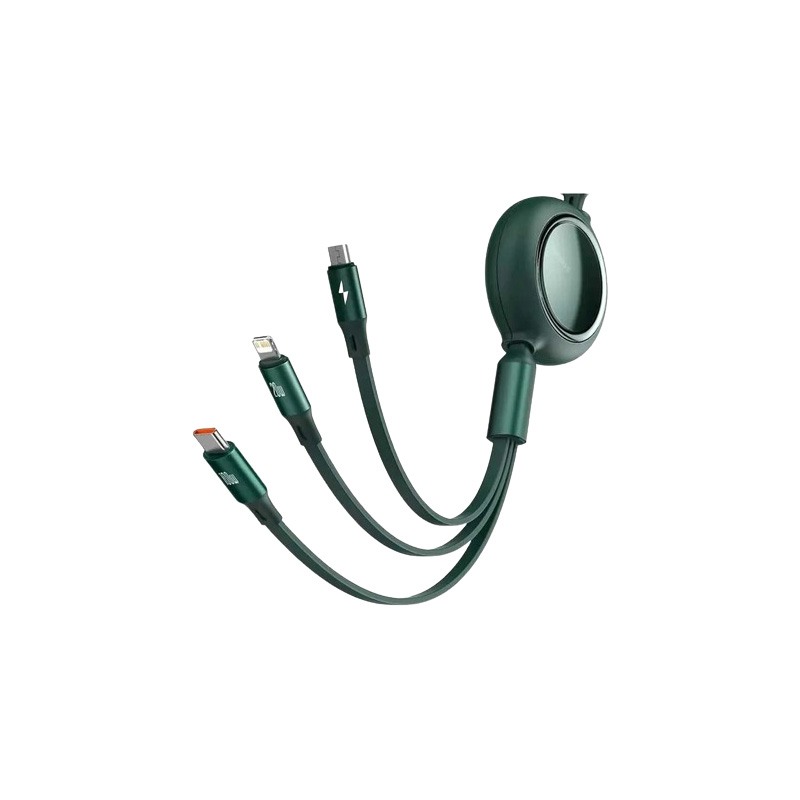 Baseus Type-C Male to Micro USB Data Cable (Green)