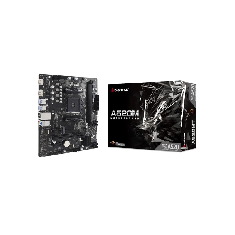 Biostar A520MS DDR4 AMD AM4 Micro-ATX Motherboard Price In BD