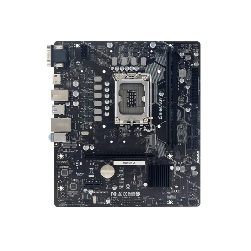 BIOSTAR H610MH D5 mATX Intel Motherboard in Price in BD | TechLand BD