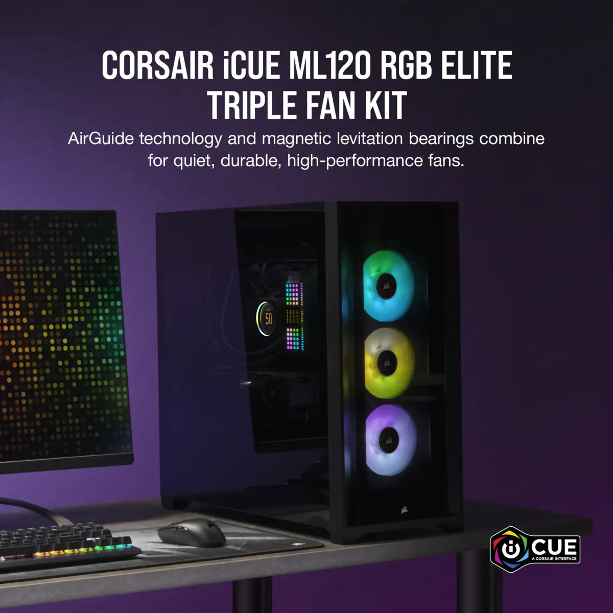Buy Corsair ICUE ML120 RGB Elite Triple Fan Kit in Bangladesh 2023 ...