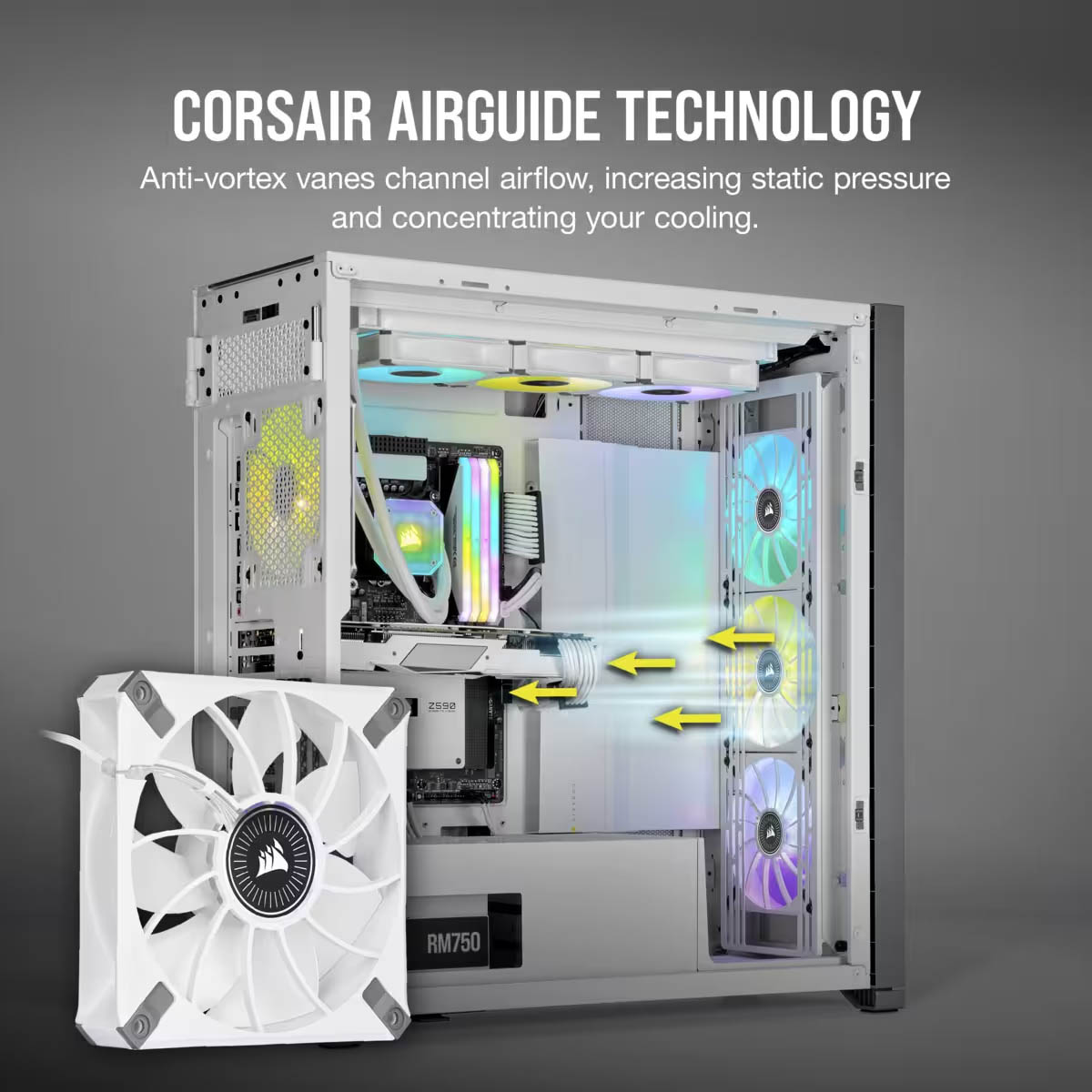 Buy Corsair ICUE ML120 RGB Elite White Triple Fan Kit in Bangladesh ...