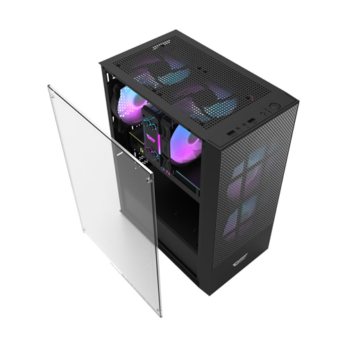AIGO DARKFLASH A290 ATX CASE (BLACK) Price in Bangladesh -Tech Land BD