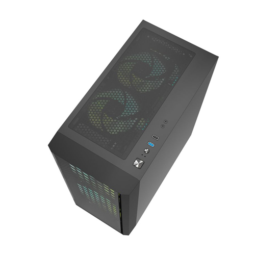 AIGO DARKFLASH DK360 ATX CASE (BLACK) Price in Bangladesh -Tech Land BD