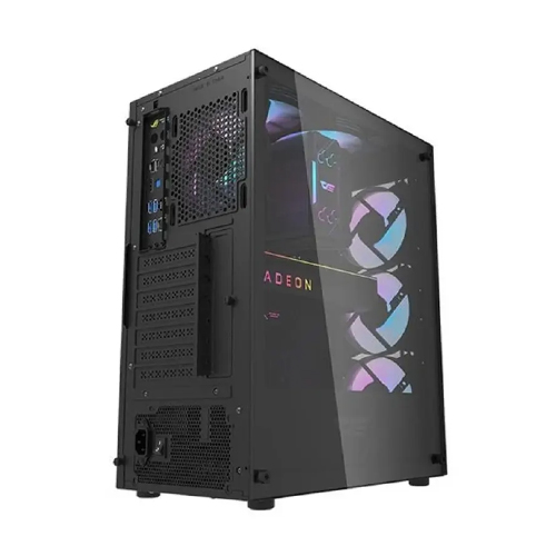 Aigo DarkFlash DK352 PLUS Tempered Glass ATX Case (Black) Price in Bangladesh -Tech Land BD