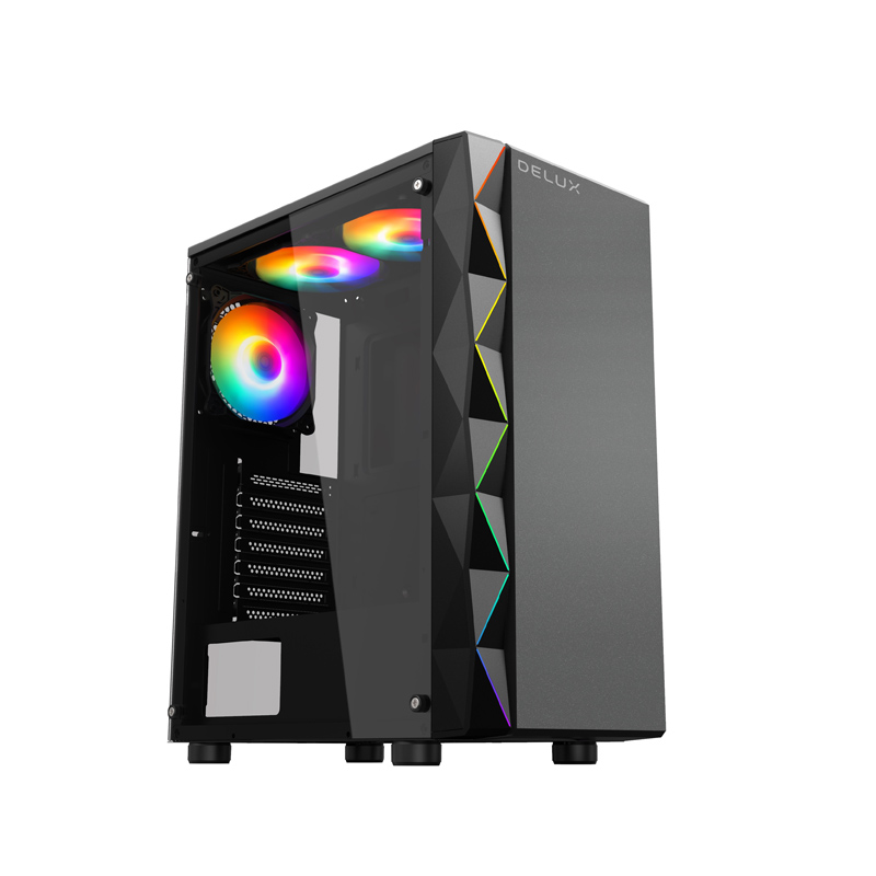 Delux K03 Mid Tower ATX Gaming Casing Price in BD - Techland BD