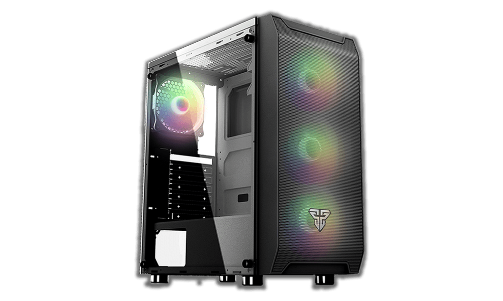 FANTECH AERO CG80 MID TOWER BLACK ATX GAMING CASING price in BD