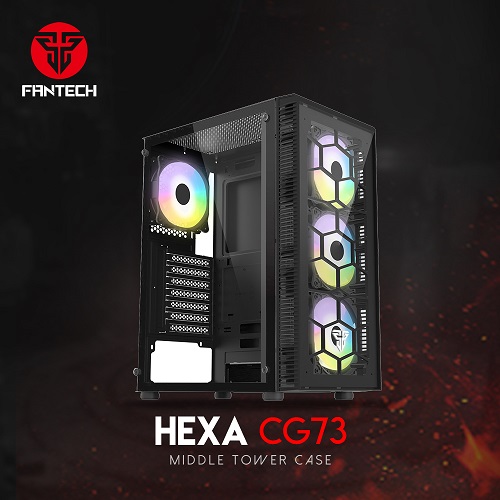 FANTECH Hexa CG73 RGB Middle Tower Case Price in bd