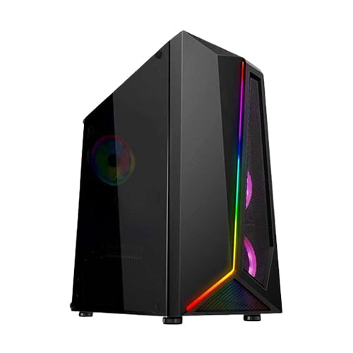 REVENGER EVESKY Tempered Glass MID TOWER RGB GAMING CASE Price in ...