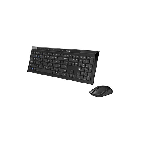 RAPOO 8210M MULTI-MODE WIRELESS KEYBOARD & MOUSE COMBO price in ...