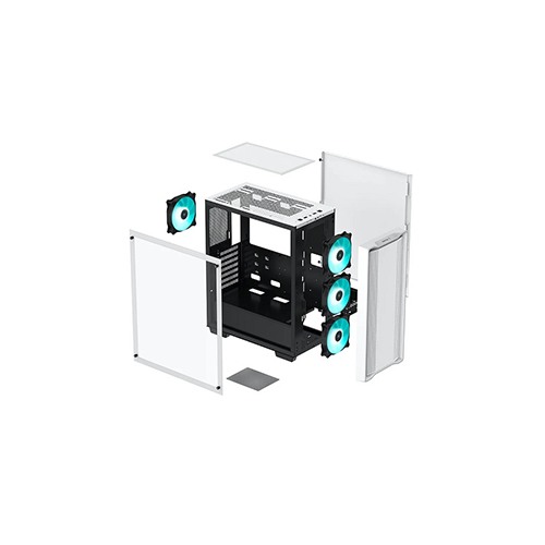 Deepcool CC560 WH V2 High Airflow 4X Pre-Installed Case Price in BD ...