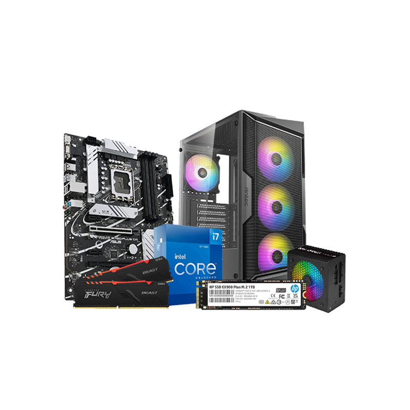 CORE I7 12TH GEN B760-PLUS D4 16GB 1TB BUDGET PC PRICE IN BD | TECHLAND BD