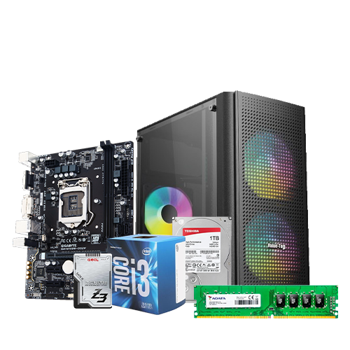 INTEL CORE I3 6TH GEN H110M 8GB RAM 128GB SSD 1TB CORPORATE PC PRICE IN ...