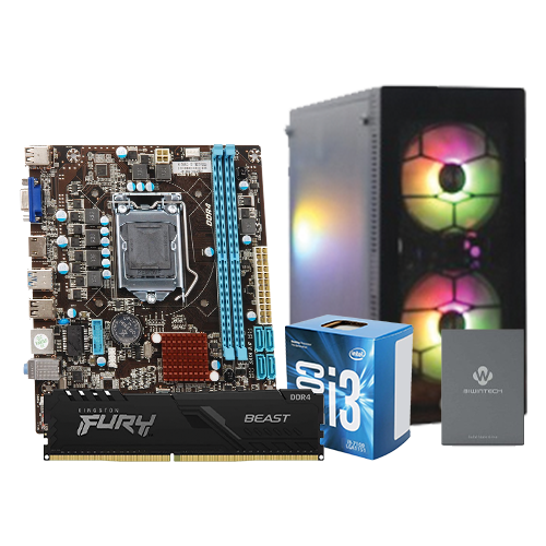 INTEL CORE I3 7TH GEN ESONIC H110 8GB RAM 512GB SSD CORPORATE PC PRICE ...