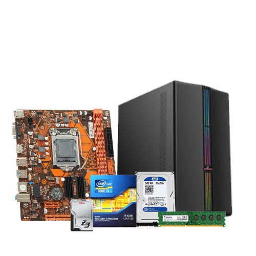 INTEL CORE I3 3RD GEN ESONIC H61 4GB RAM 128GB SSD 500GB HDD CORPORATE ...