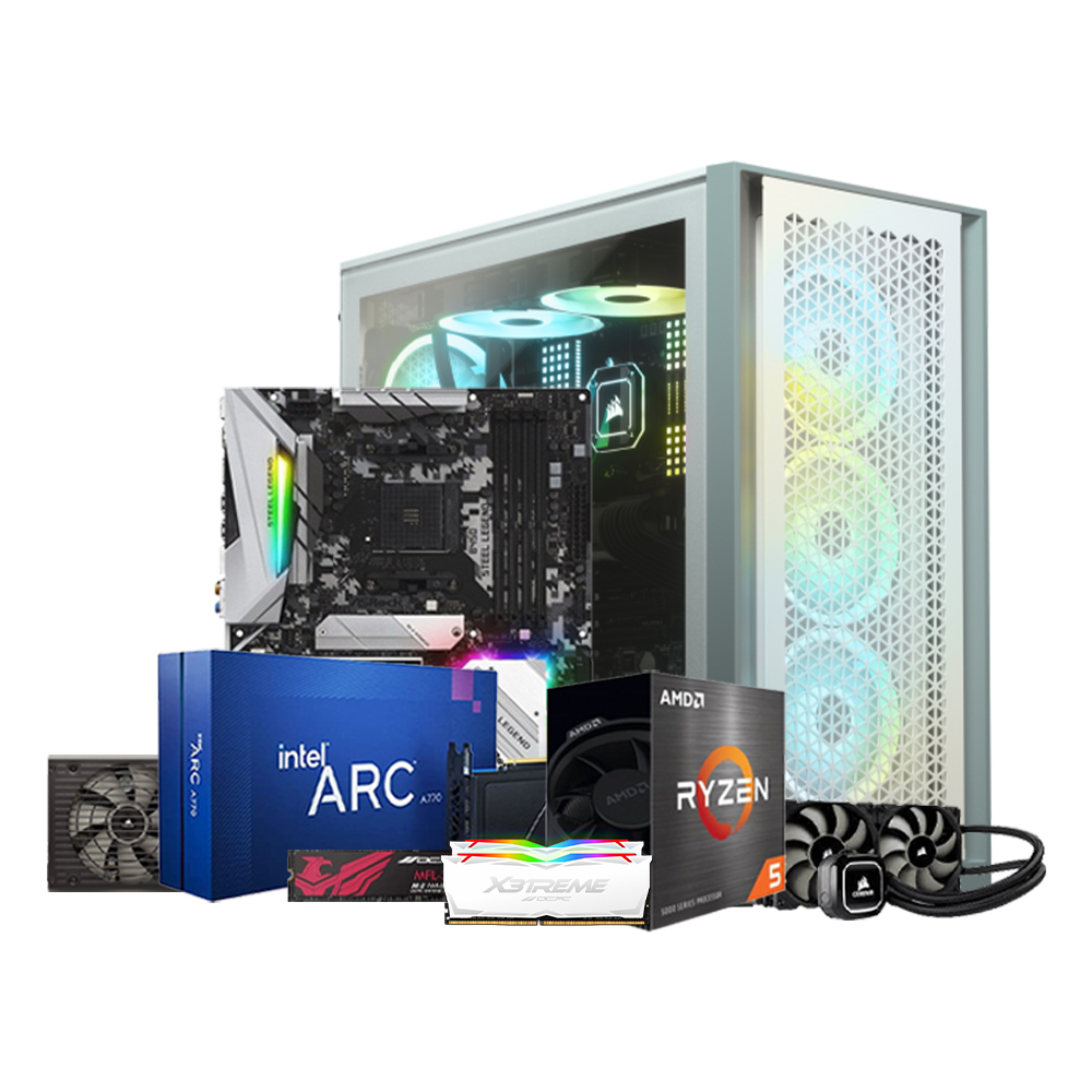 RYZEN 5 5600X B450 STEEL 8GB 16GB GAMING PC PRICE IN BD | TECHLAND BD