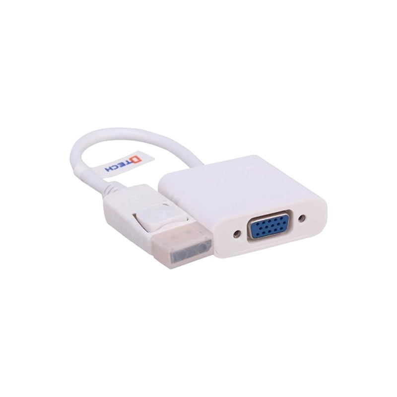 Dtech Dt 6506 Display Port To Vga Cable Price In BD | TechLand BD