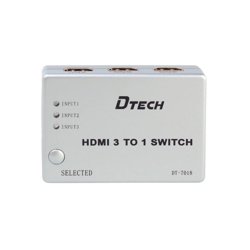 DTECH DT-7018 HDMI SWITCH Price in BD | TechLand BD