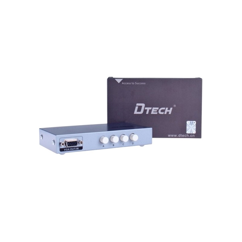 DTECH DT-7034 Vga Switch in BD | TechLand BD