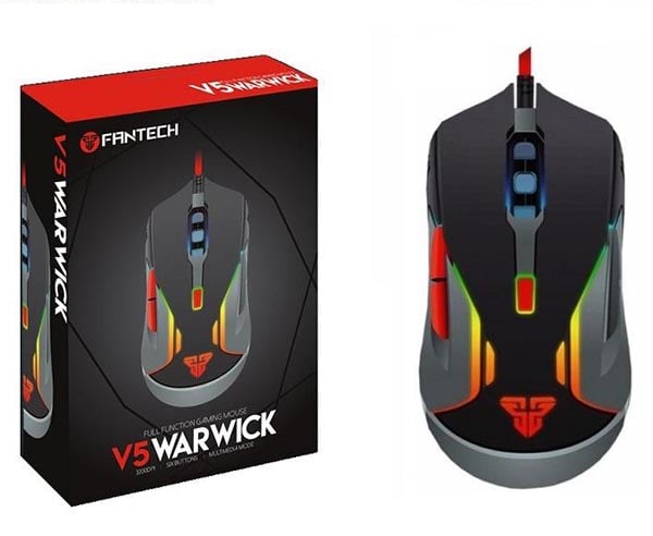 Fantech V5 WarWick Professional Wired Gaming Mouse In BD | TechLand BD