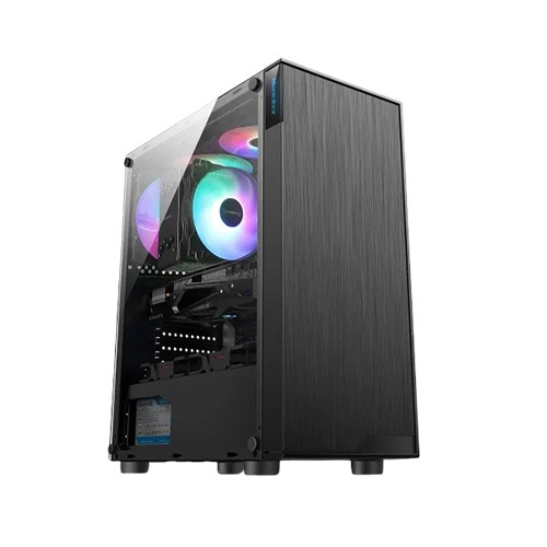 Huntkey GS400C ATX Gaming Case Black Price in BD | Techland BD
