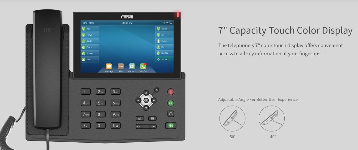 FANVIL X7 ENTERPRISE IP PHONE PRICE IN BD | TECHLAND BD