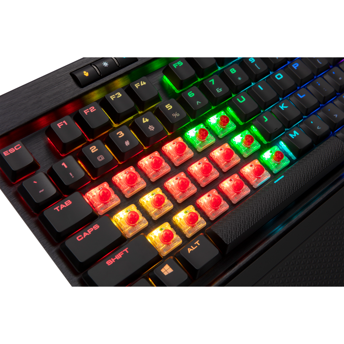 Corsair K70 RGB MK.2 CHERRY MX Red Switch Mechanical Gaming Keyboard ...