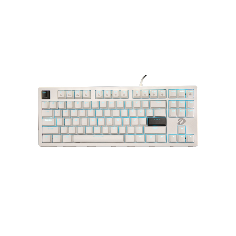 DAREU EK87 V2 WIRED BLUE SWITCH WHITE KEYBOARD PRICE IN BD | TECHLAND BD