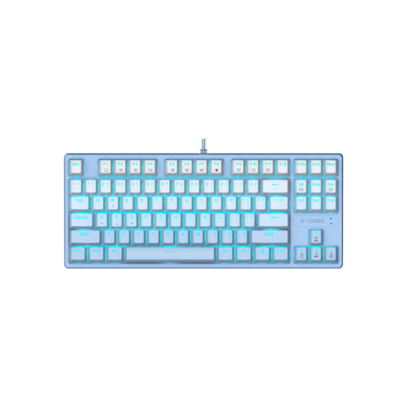E-YOOSO Z87 BLUE SWITCH MECHANICAL KEYBOARD PRICE IN BD | TECHLAND BD
