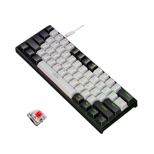 LEAVEN K620 WIRED MECHANICAL KEYBOARD BLACK PRICE IN BD | TECHLAND BD
