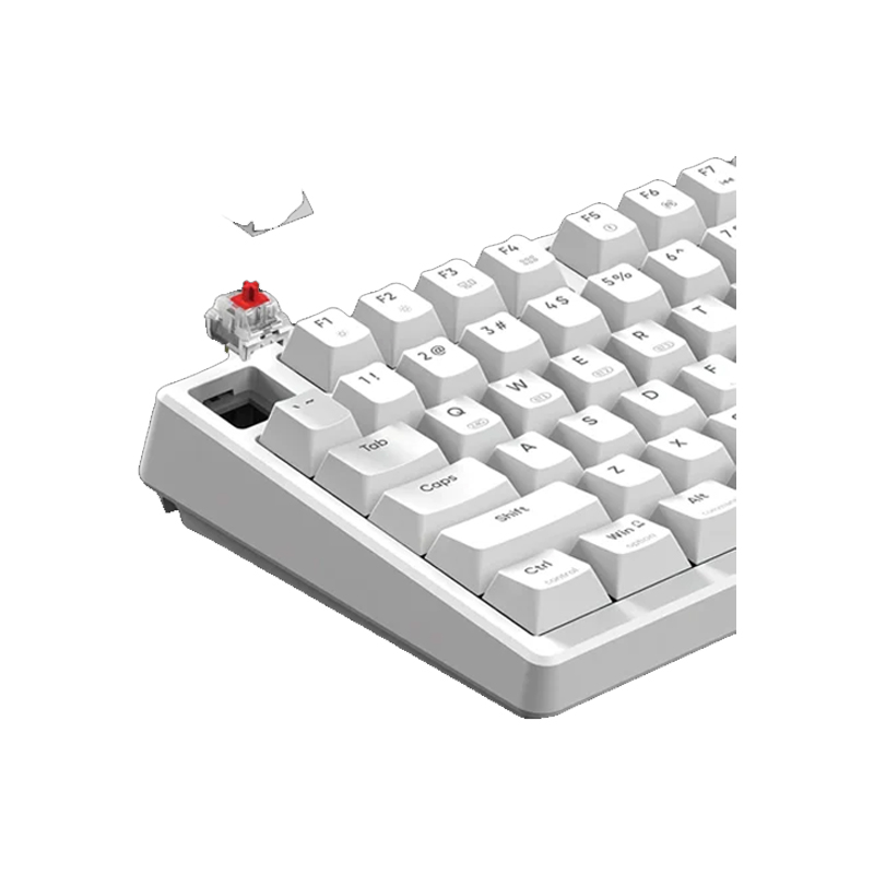 MONKA 3098 PRO RED SWITCH WHITE KEYBOARD PRICE IN BD | TECHLAND BD