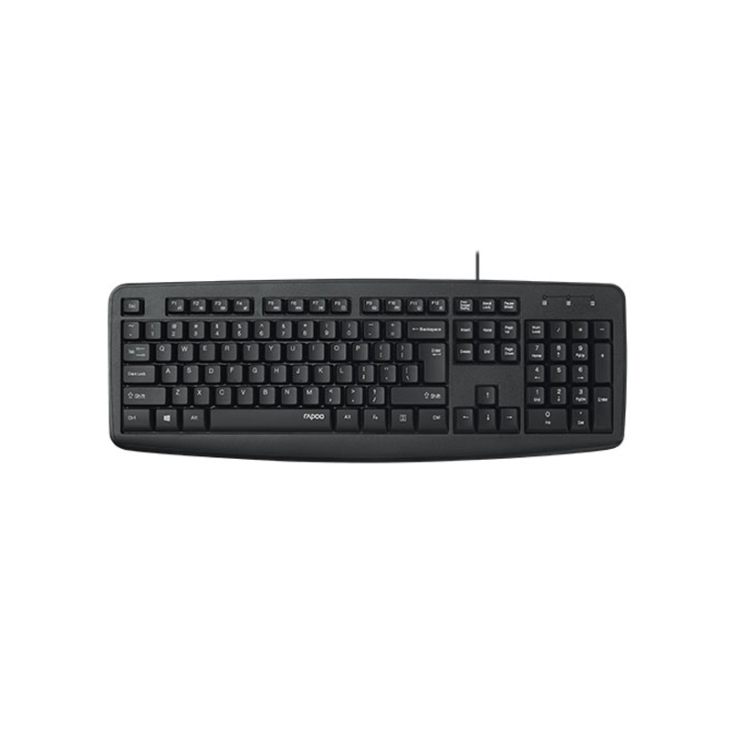 RAPOO NK2600 Black Wired Keyboard Price in BD - Techland BD