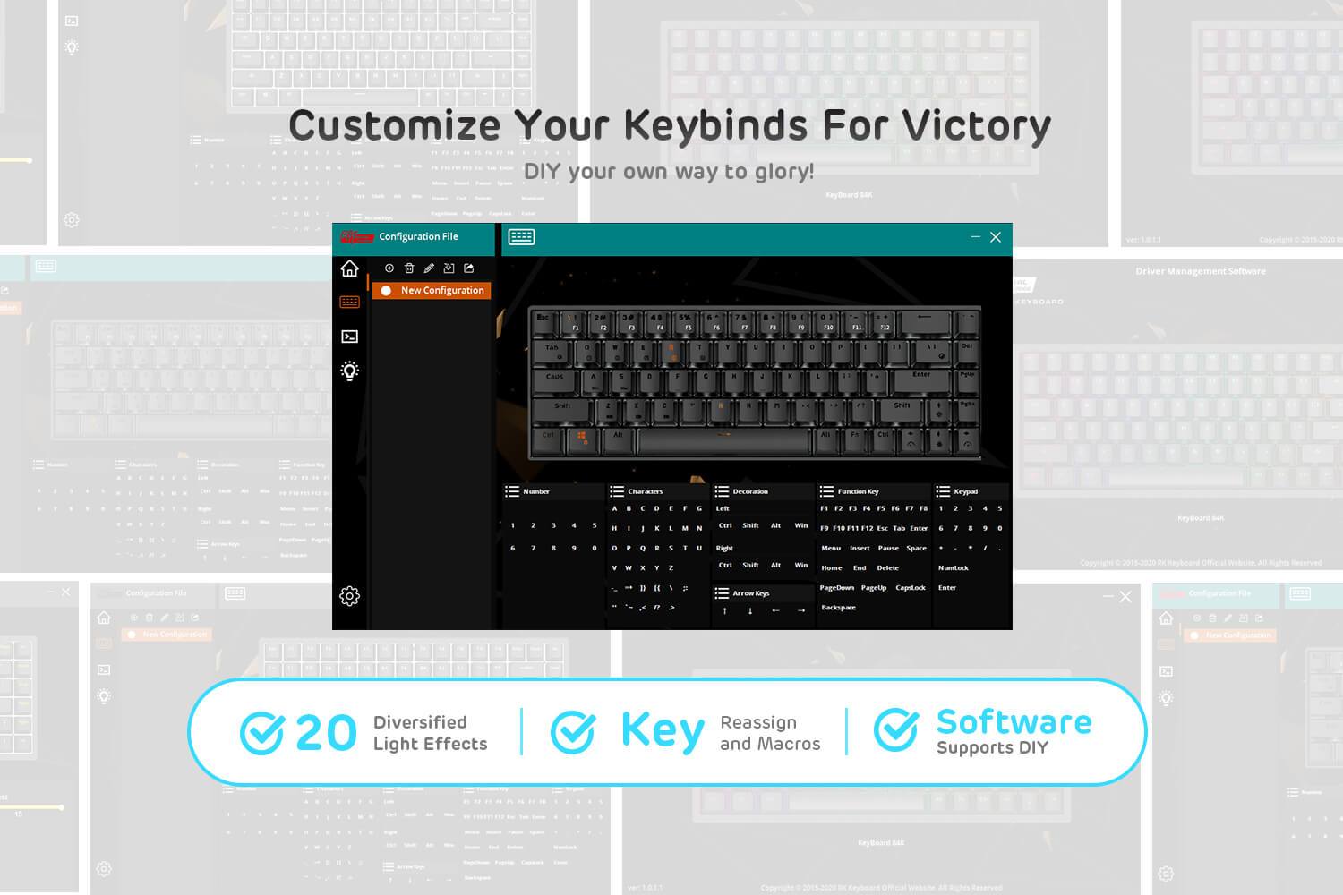 RK Royal Kludge RK68 Mechanical Keyboard Price in Bangladesh - Tech Land BD