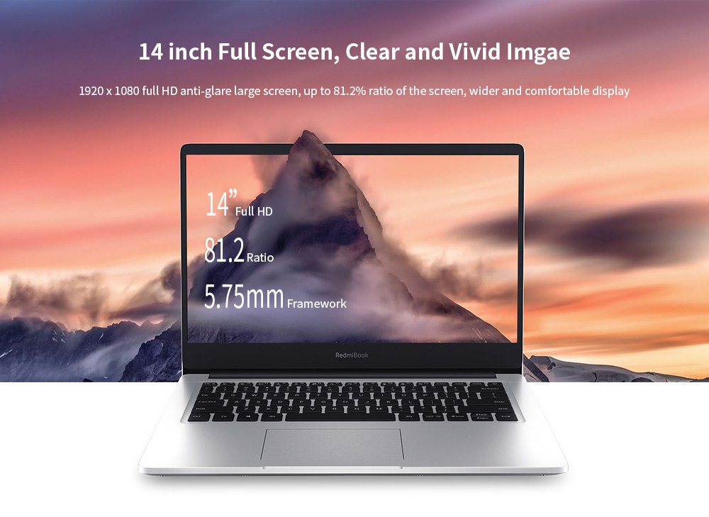 Buy Xiaomi Redmibook 14 II Ryzen Edition Laptop AMD Ryzen 5 3500U 8G ...