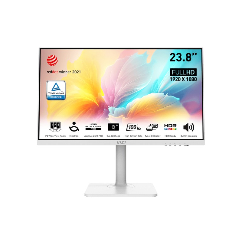 MSI MODERN MD2412PW 23.8 INCH FHD MONITOR PRICE IN BD | TECHLAND BD