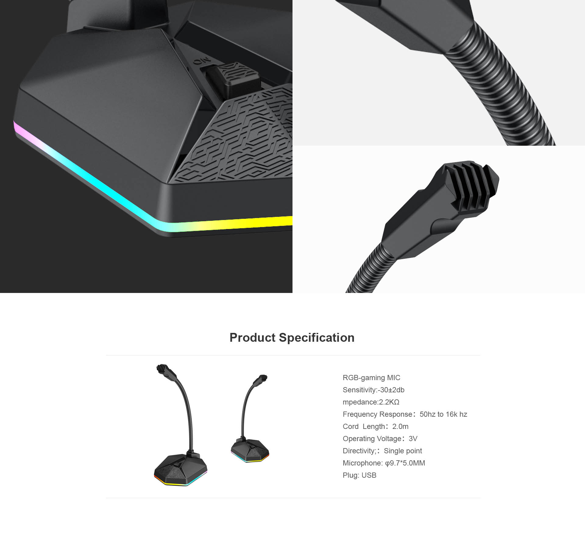 buy Havit GK57 RGB Gaming USB Microphone with the best price in ...