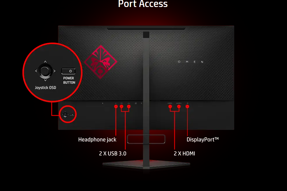 HP OMEN X 25f Gaming Monitor Price in Bangladesh | Techland bd
